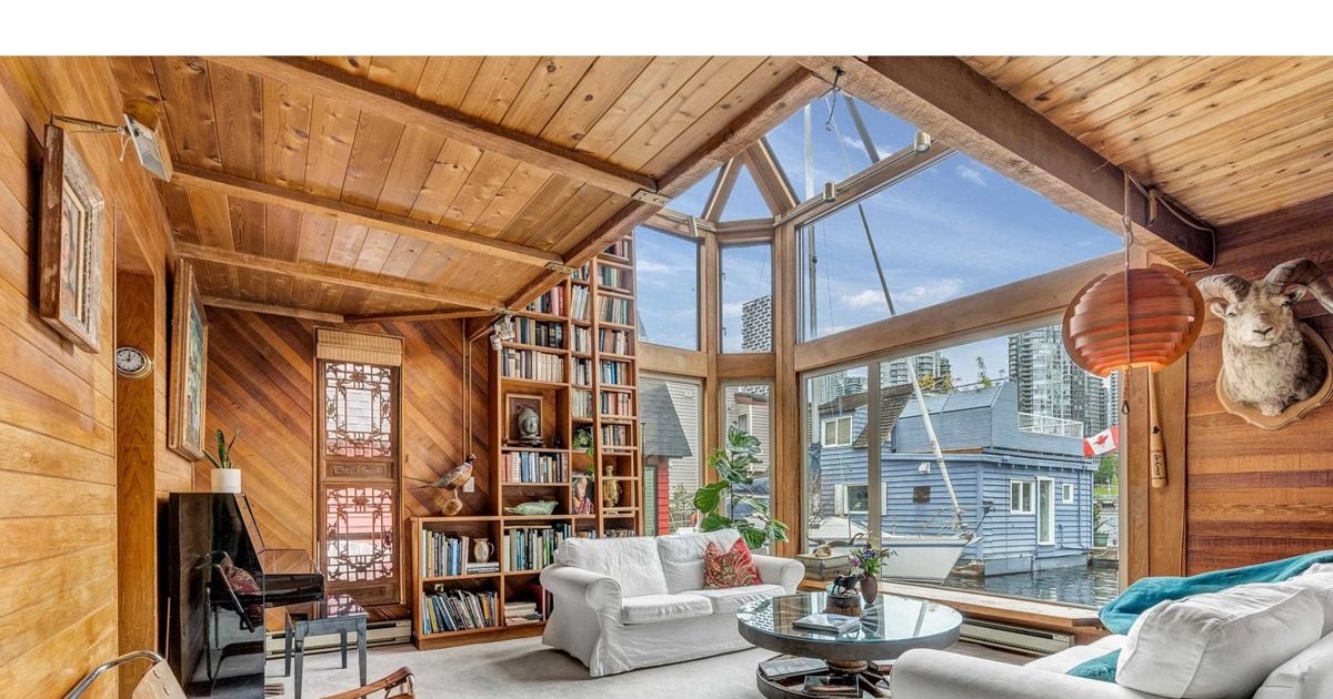 For $1.8 million you can buy this gorgeous floating home in Vancouver ...