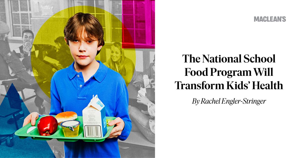 School Food Programs Help Kids Succeed in Class—and Life - Macleans.ca
